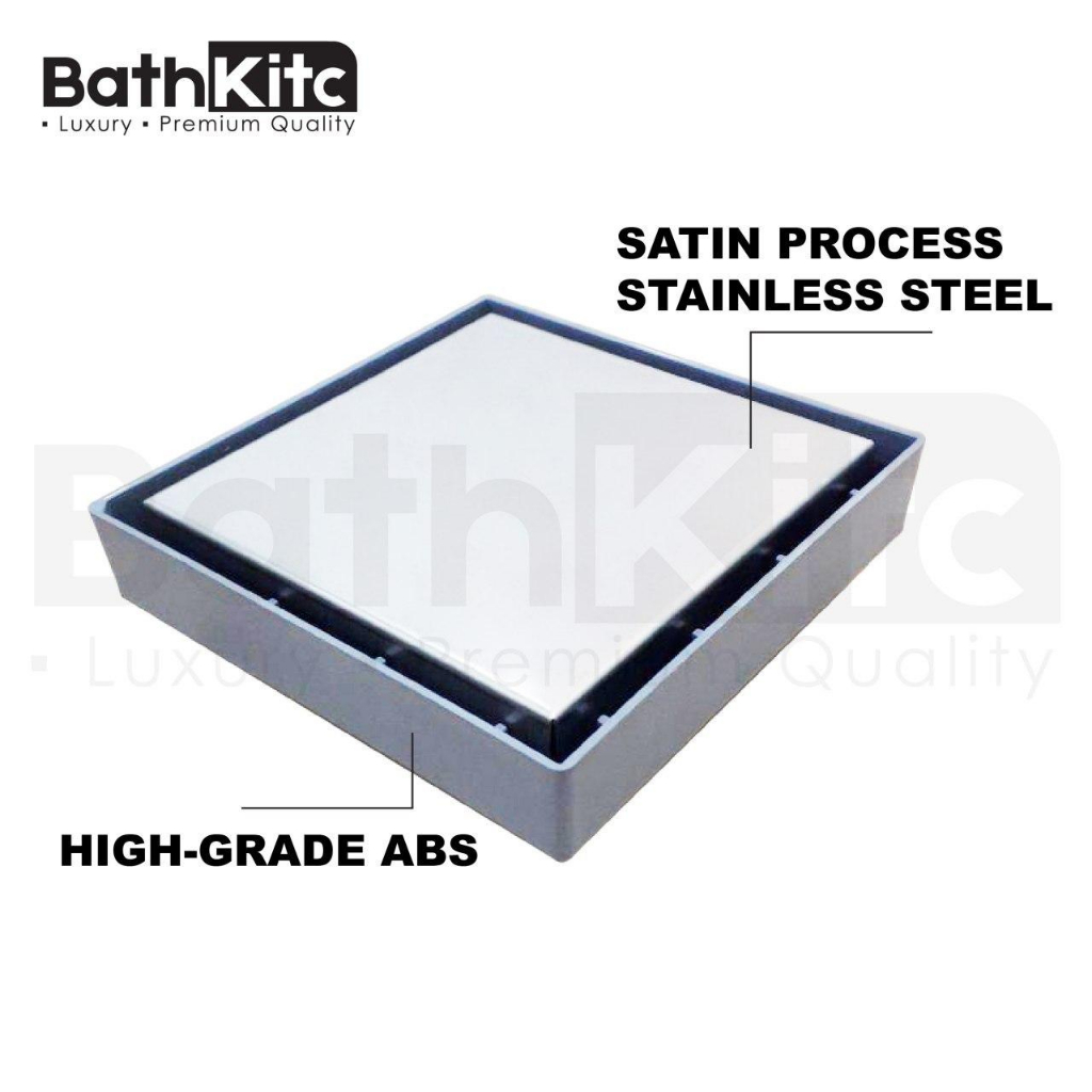 Floor Trap Floor Grating Anti Cockroach ABS Base Smart Floor Trap Tile ...