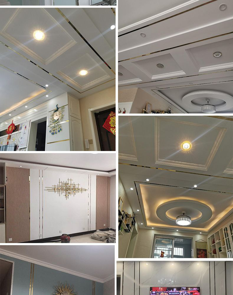 5 Meter Mirror Stainless Steel Decorative Strip for Background Wall ...