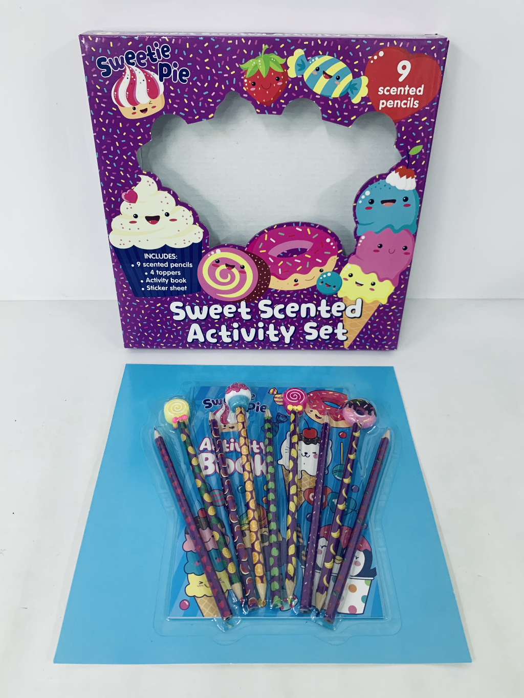 Sweetie Pie Activity Book Gift Set For Kids (Boxset) with 9 Scented ...
