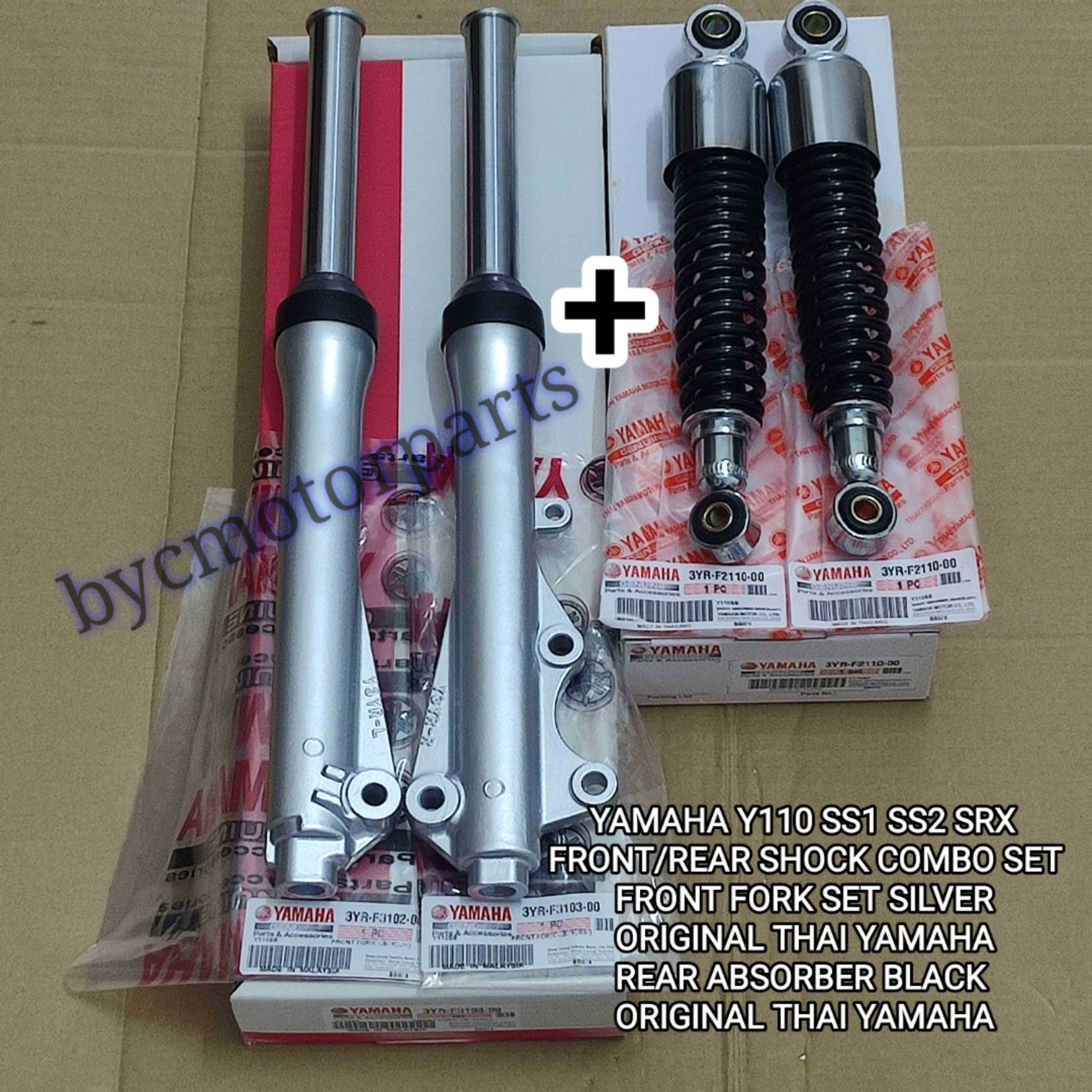 ASORBER DEPAN BELAKANG YAMAHA Y110 SS1 SS2 SRX FRONT FORK SET THAI ...