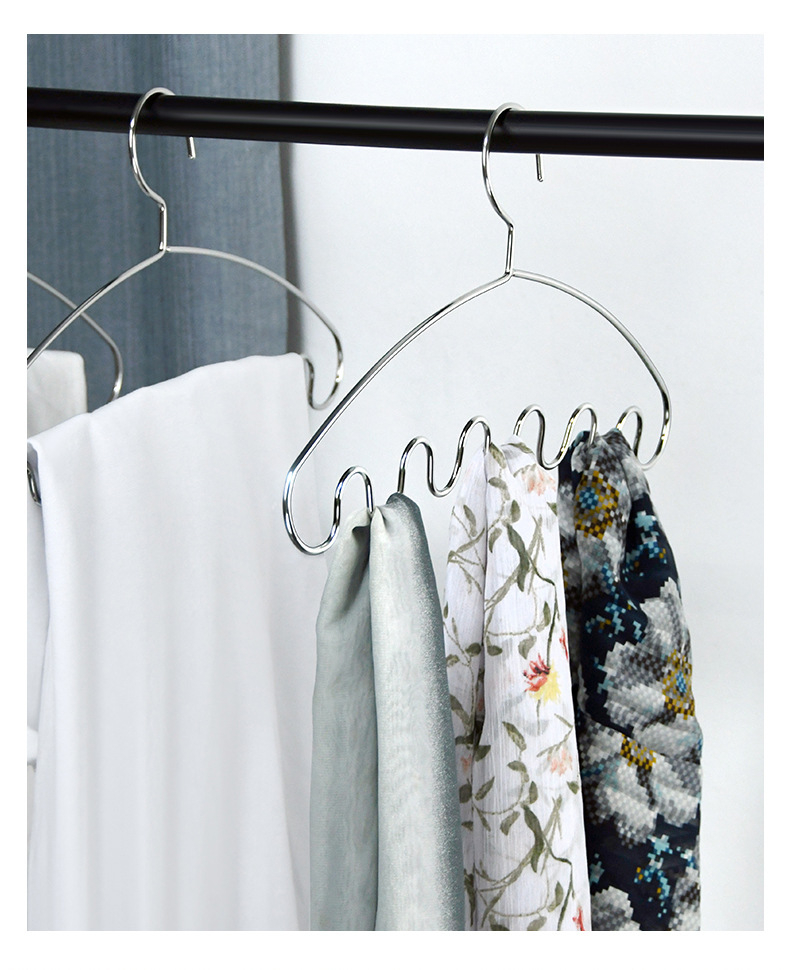 Tradlux Chrome Tank Tops Hangers Stainless Steel Closet Organizer ...