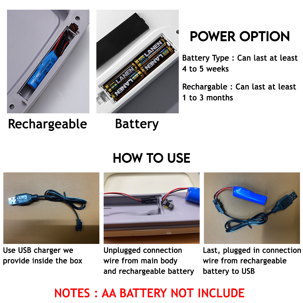 Borong365 14L 16L Rechargeable Smart Dustbin LED Automatic Sensor ...