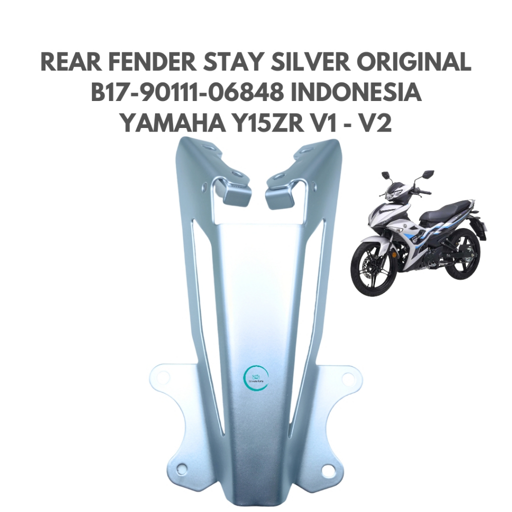 ORIGINAL REAR FENDER BRACKET STAY SILVER YAMAHA Y15ZR V1 V2 Y15 ZR V1 ...