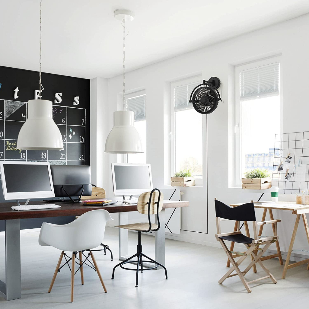 2024 New NSB Corner Fan 8" Wall Ceiling Fan Vento UFO 2 Speed with ...