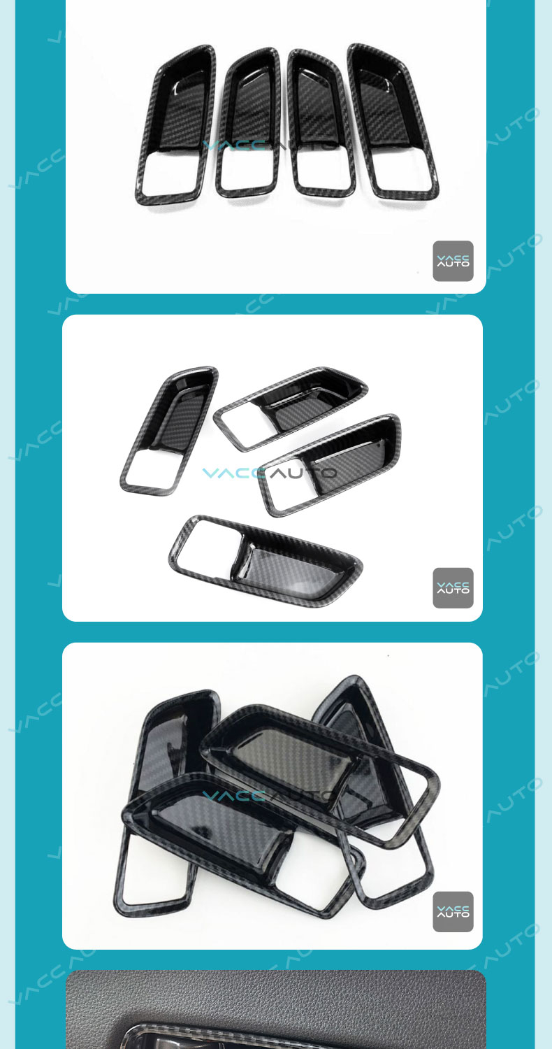 Toyota Altis E210 (2021 - 2026 ) Inner Door Handle Carbon Cover Vacc ...