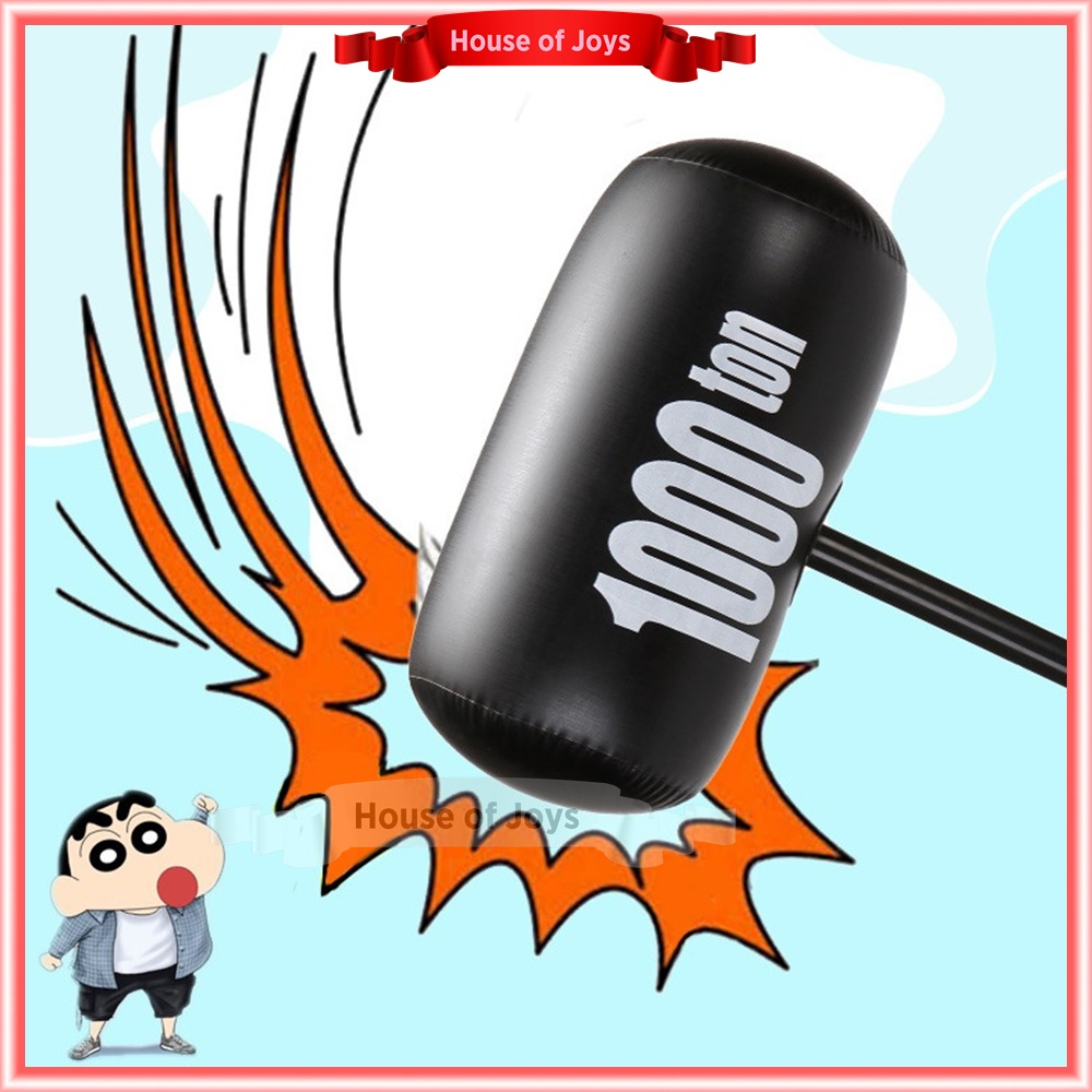 [Ready Stock] 1000 Tons hammer Blow up toys Inflatable gift PVC balloon ...