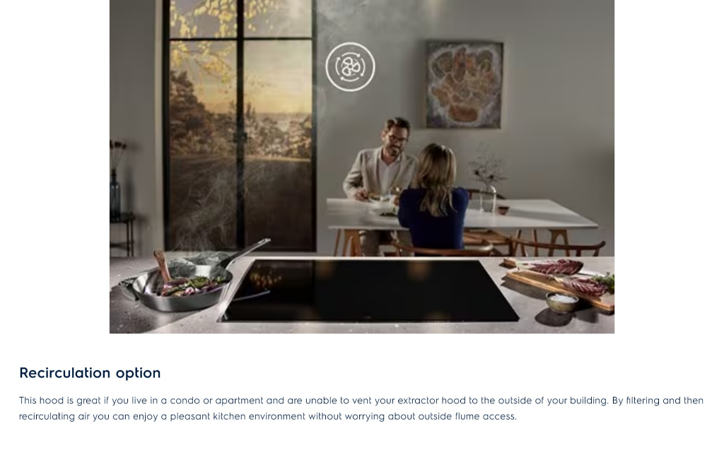 Electrolux 60cm UltimateTaste 300 Stainless Steel Slimline Hood ...