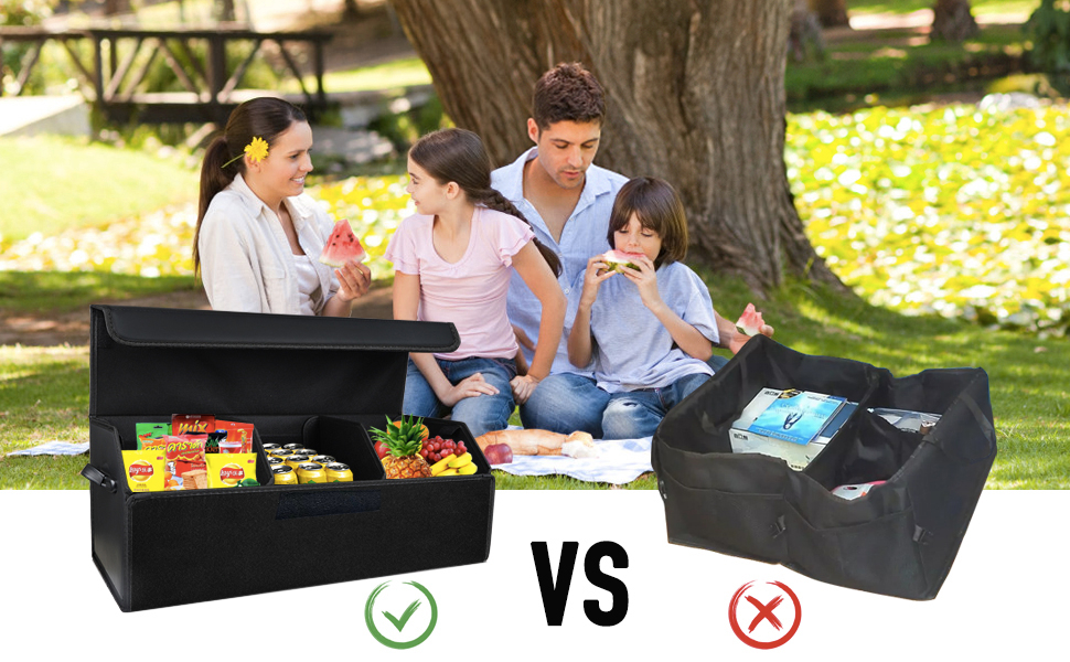 AUTOP Car Trunk Storage Multipurpose Collapsible Organizer Car Trunk ...