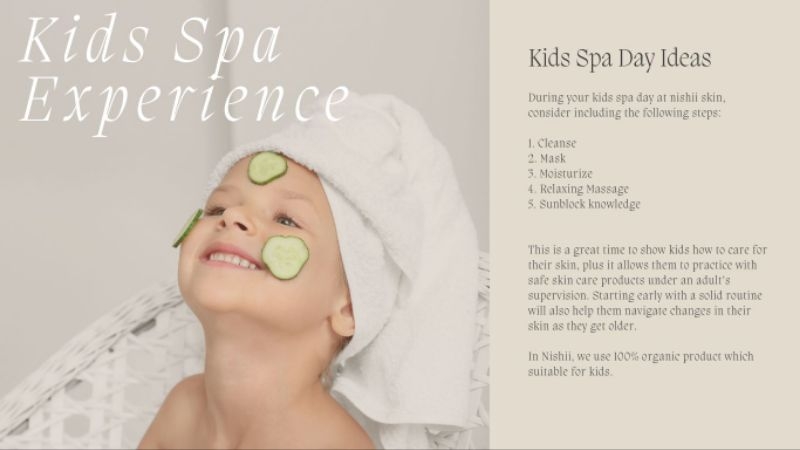 KIDS SPA experience | Nishii Skin | Sunsuria Setia Alam facial | kids ...