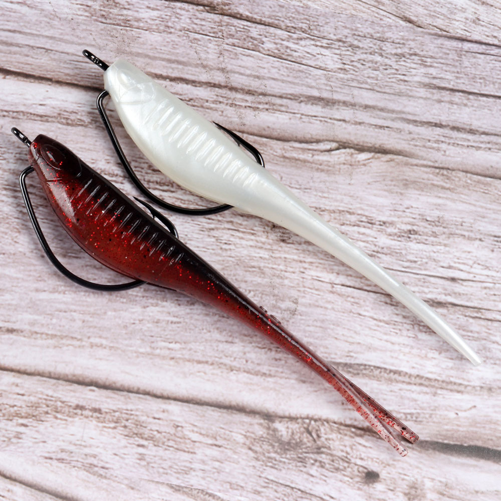 Anh 12cm 10g Floating Soft Plastic Softbait SP Silent Killer Silencer ...