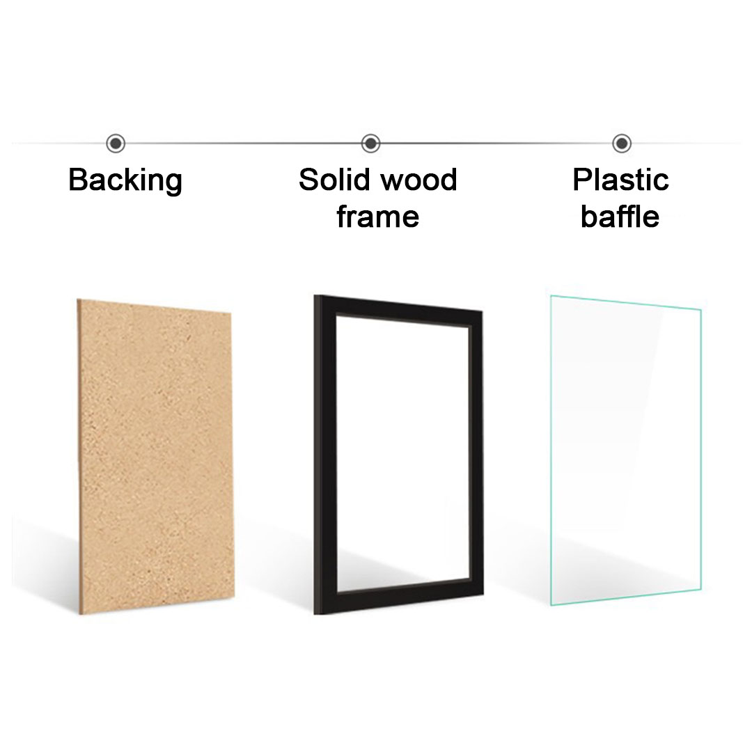 PHOTO FRAME BLACK PHOTO FRAME HOOK PICTURE FRAME BINGKAI FOTO HITAM ...