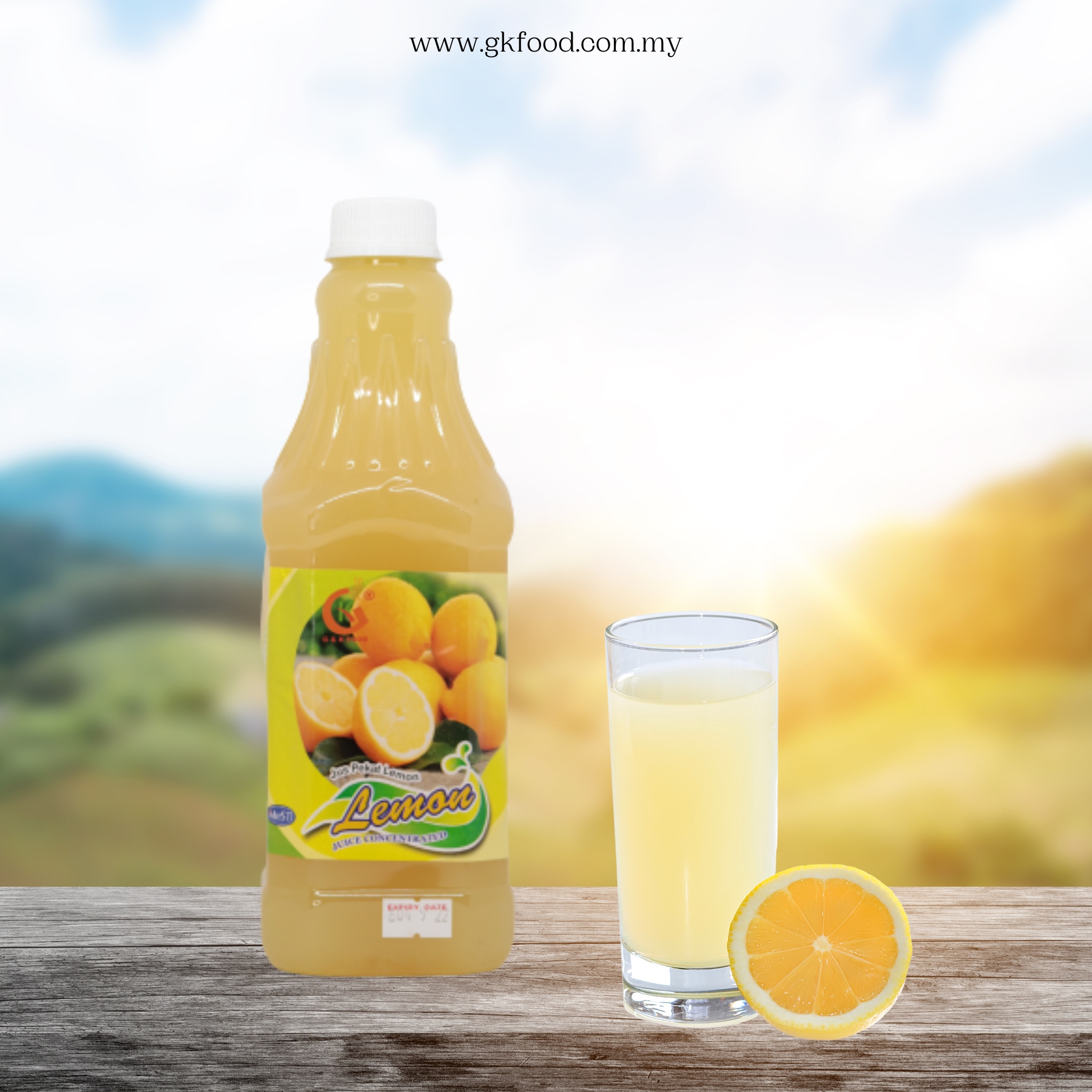 G&K 1:8 Concentrate Lemon Juice 1.3kg(1L) | Jus Limau Pekat Halal | air balang,ice blended ...