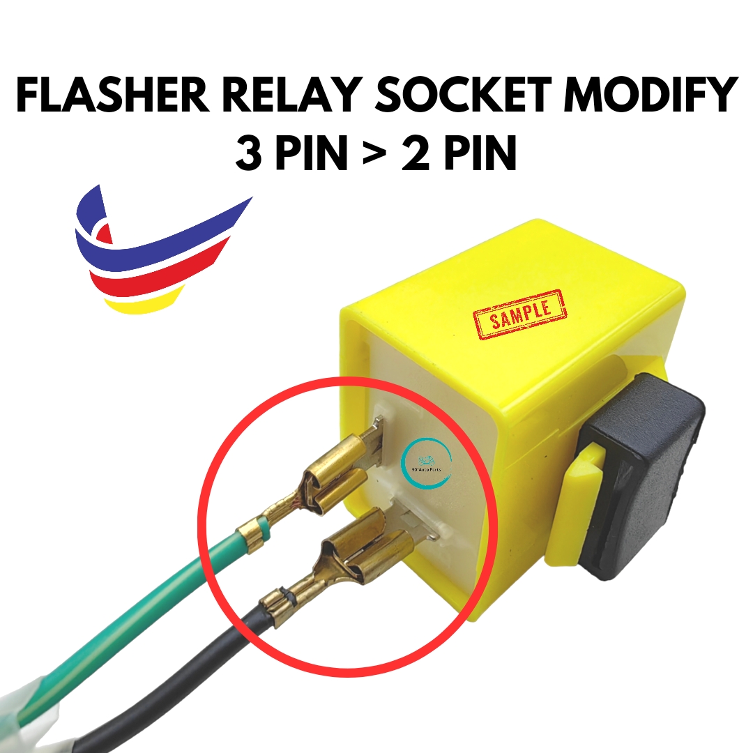 FLASHER RELAY SOCKET 2 PIN SIGNAL RELAY SOCKET 2 PIN SIGNAL CONDENSOR ...