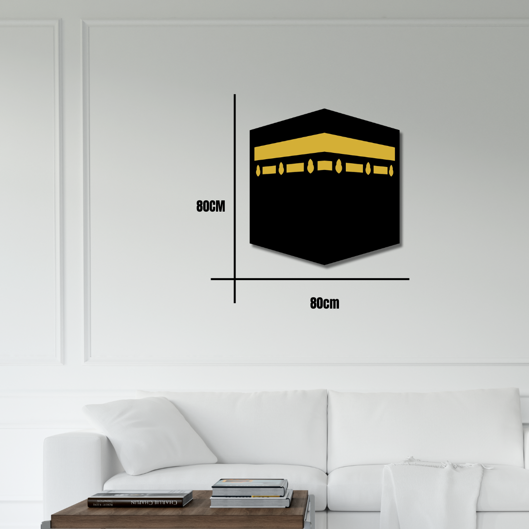 3D DESIGN KA'BAH WALL DECORATION 80x80cm | Shopee Malaysia