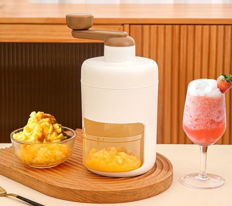 CYCF Minimalist Pure White Ice Shaver & Ice Blended ABC Cendol Bingsu ...