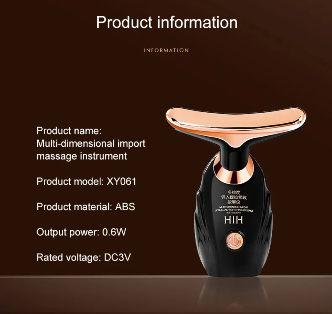 Korea Face Lifting & Tightening Massage Tool/Anti Wrinkle/Neck Lines Remover/Anti Aging/Double ...