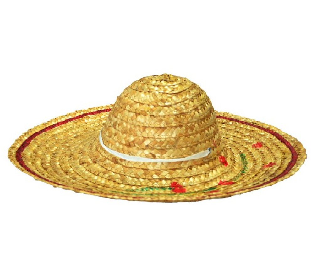 20" Tthick Gardening Straw Hat Topi Rumput Jerami Petani Grass Hat Topi ...