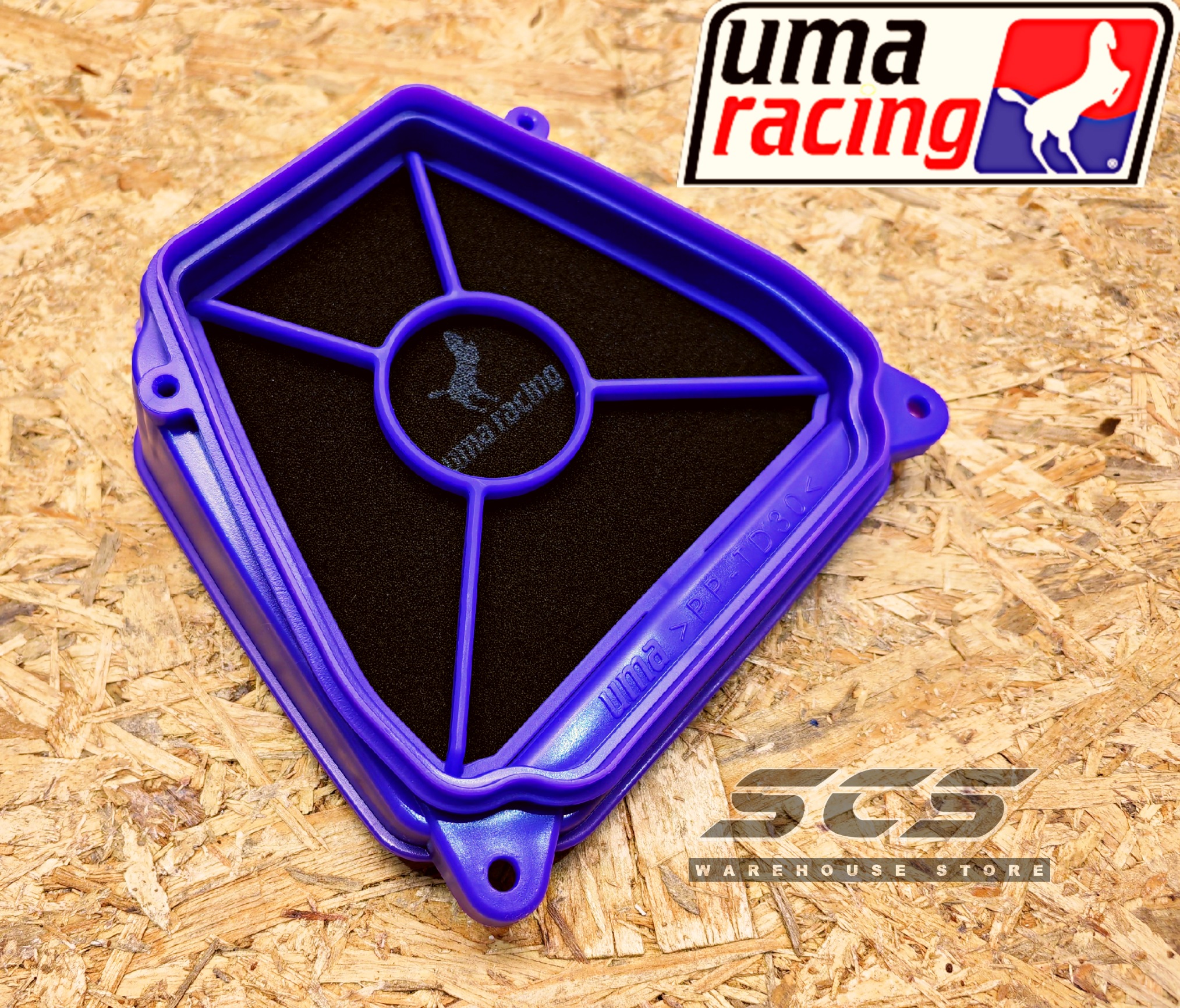 { READY STOCK } Uma Racing Dual Kit Air Filter RS150 V2 V2 / RSX150 ...
