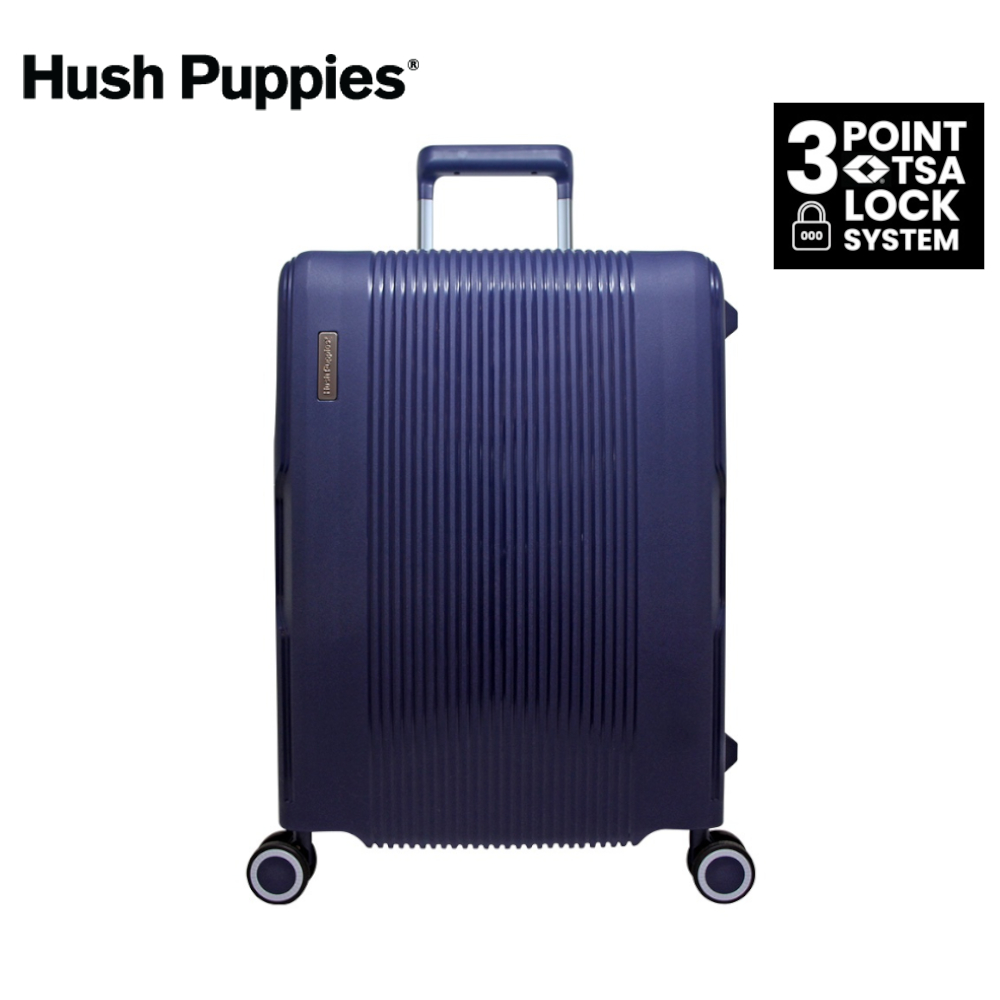 Hush Puppies 3-Point Latch TSA Lock Polypropylene PP Frame Hard Case ...