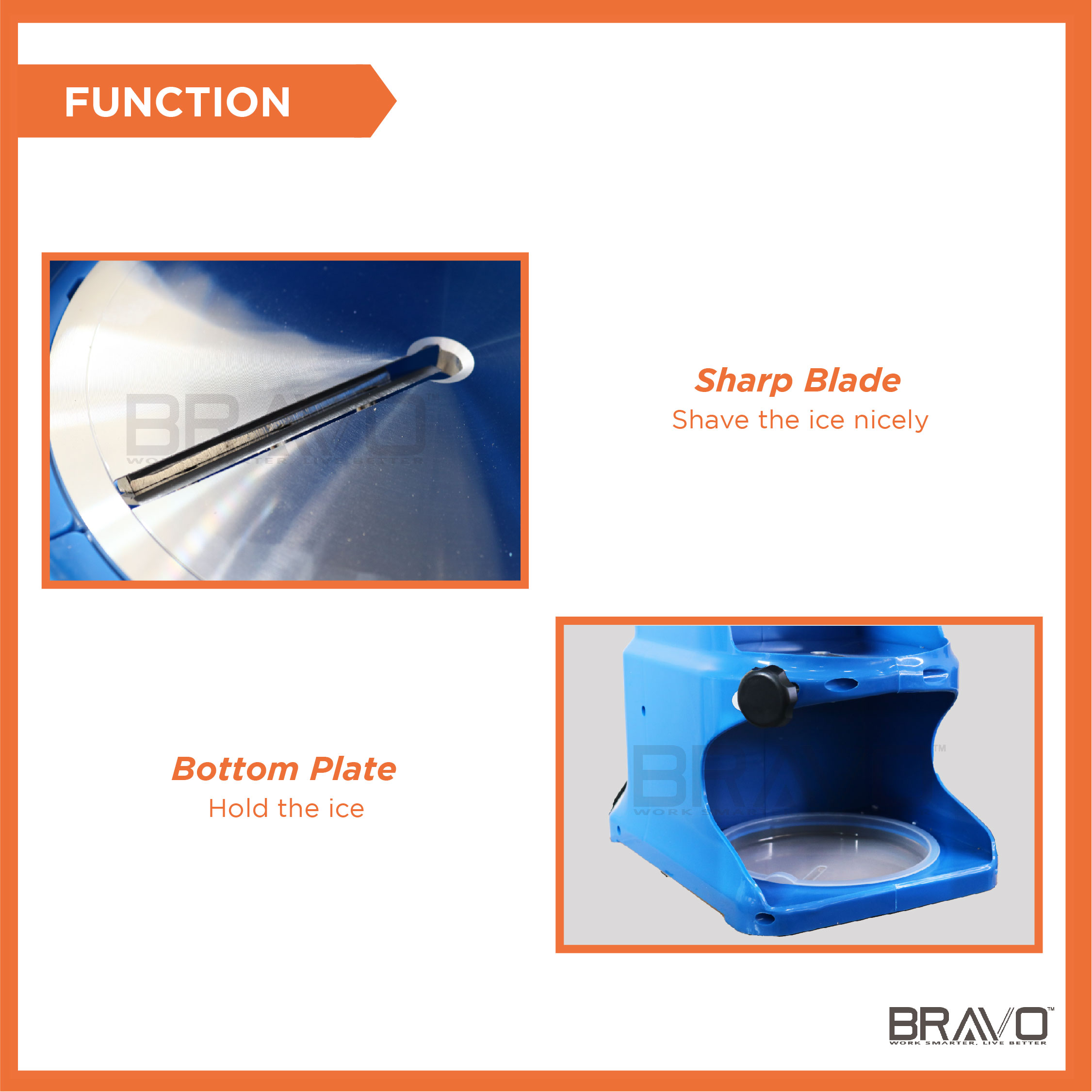 Bravo ABC Electric Ice Shaving Machine Taiwan Mesin ABC Elektrik Mesin ...