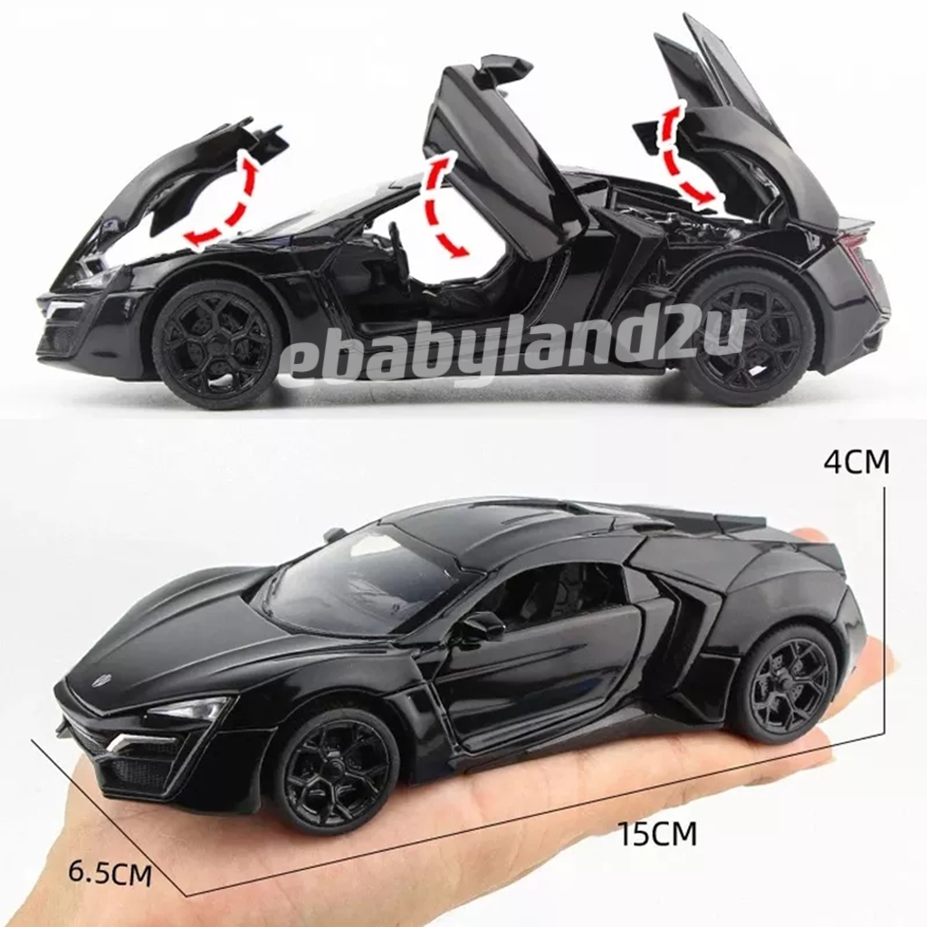 1:32 Pull Back Die Cast Dodge Charger Fast & Furious Alloy Diecast ...