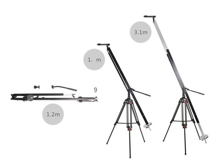 miliboo MYB501 Portable Rocker Crane Jib Arm (10') | Shopee Malaysia
