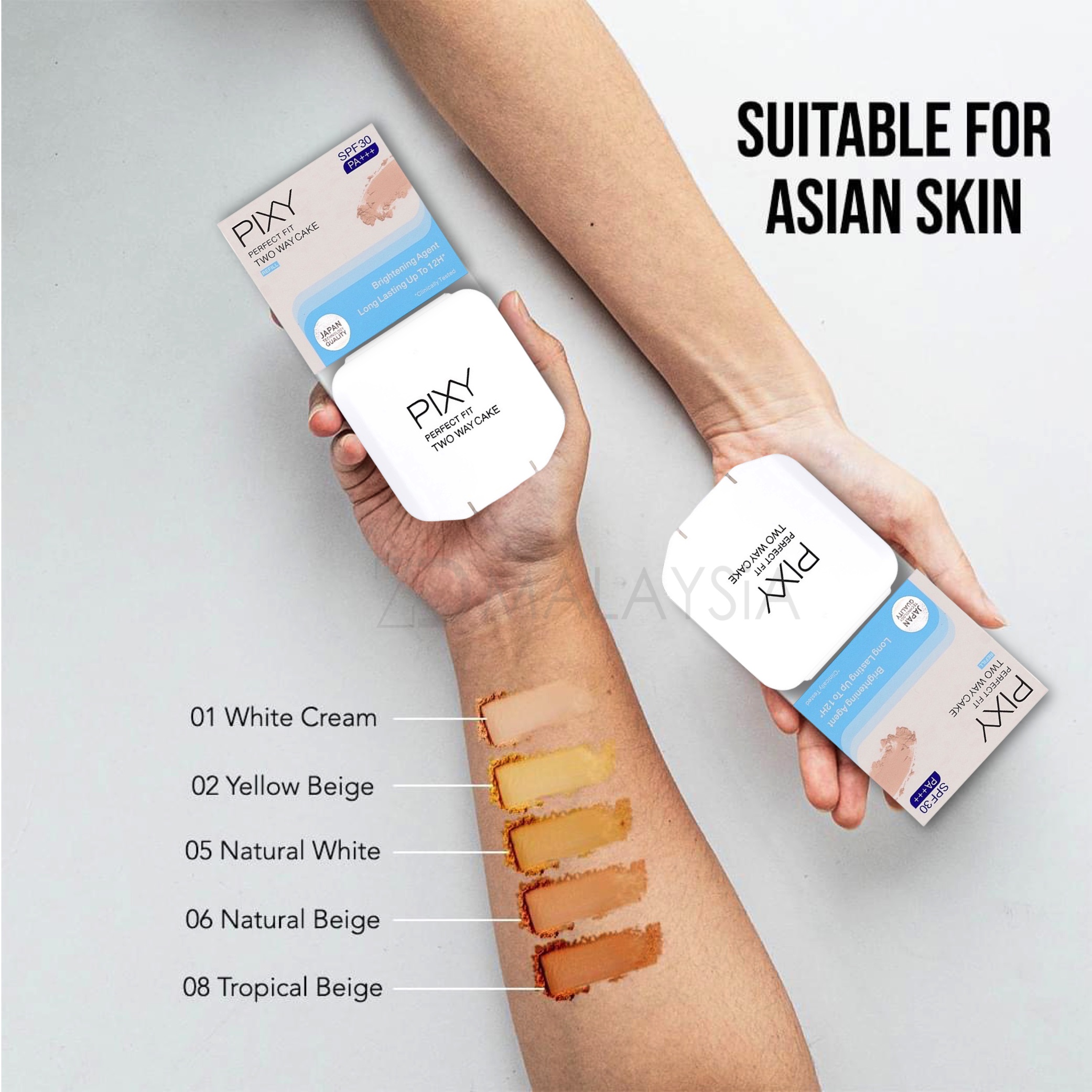 PIXY Perfect Fit Two Way Cake Refill 12.2g [NEW STOCK] | Shopee Malaysia