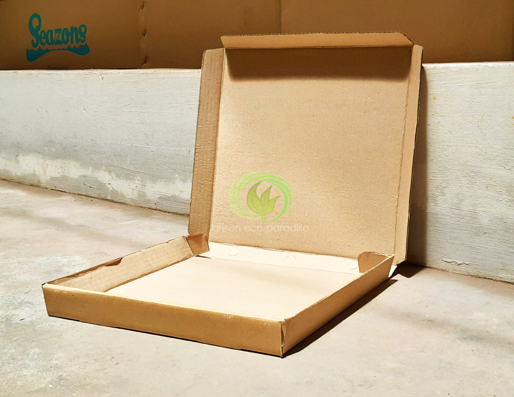 Pizza Box Brown 12 inch Food Box Made in Malaysia 50 pieces | Shopee ...