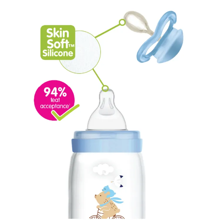 MAM Easy Start Anti Colic Bottle with Slow Flow Silicone Teat (160ml) | Shopee Malaysia