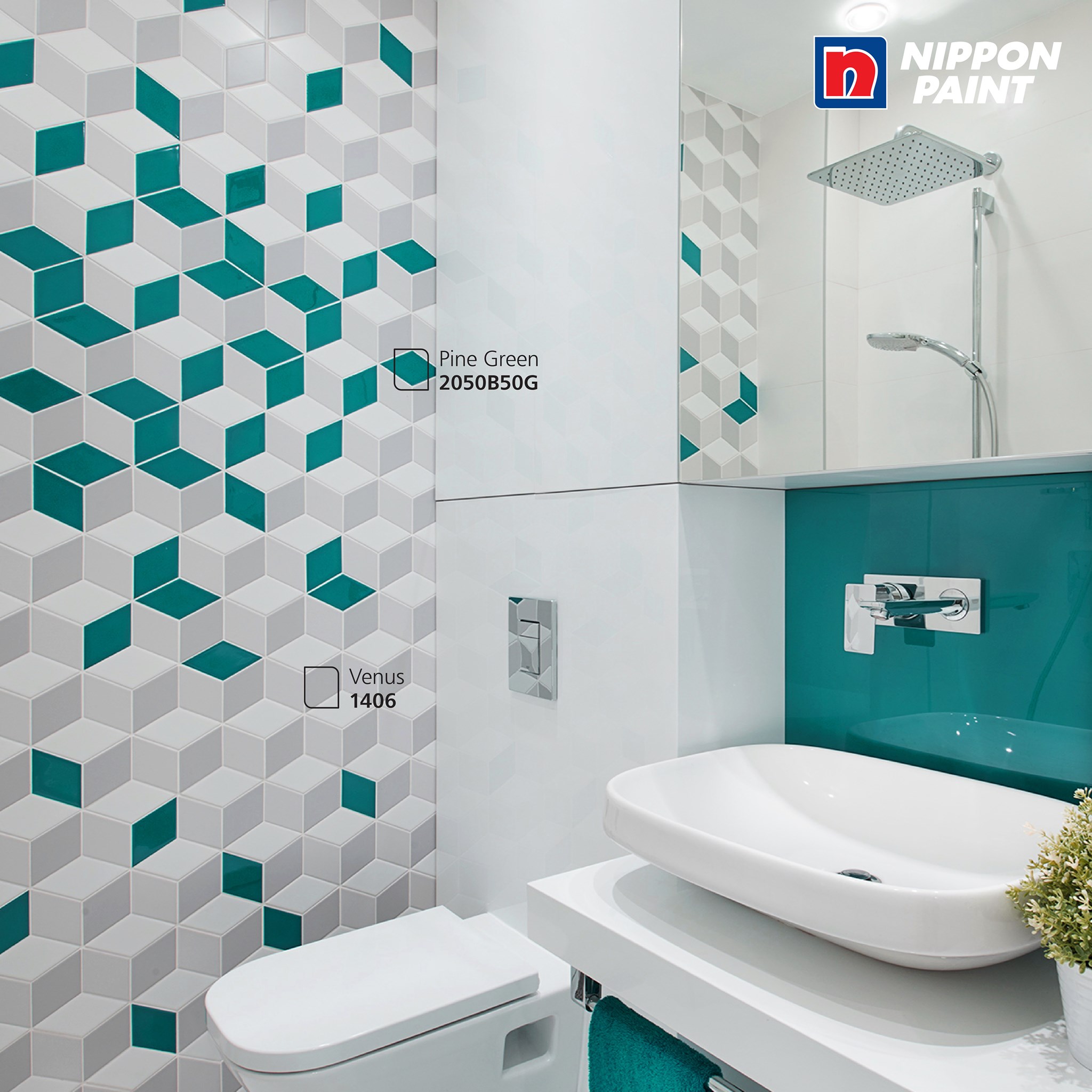 SINAR Nippon Paint EA4 Epoxy Floor Paint Finish HB c/w Hardener (4 ...