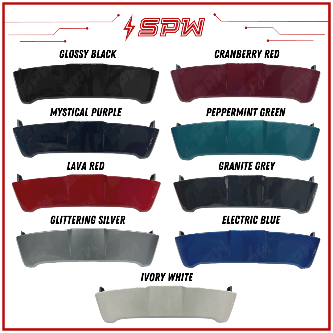 Perodua Myvi G3 (2018-2025) GT Spoiler Rear Spoiler MG3 ABS Material ...