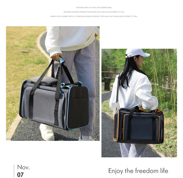 Expandable Pet Bag Carrier Large Cat Backpack Carrier Cat Beg Carrier ...