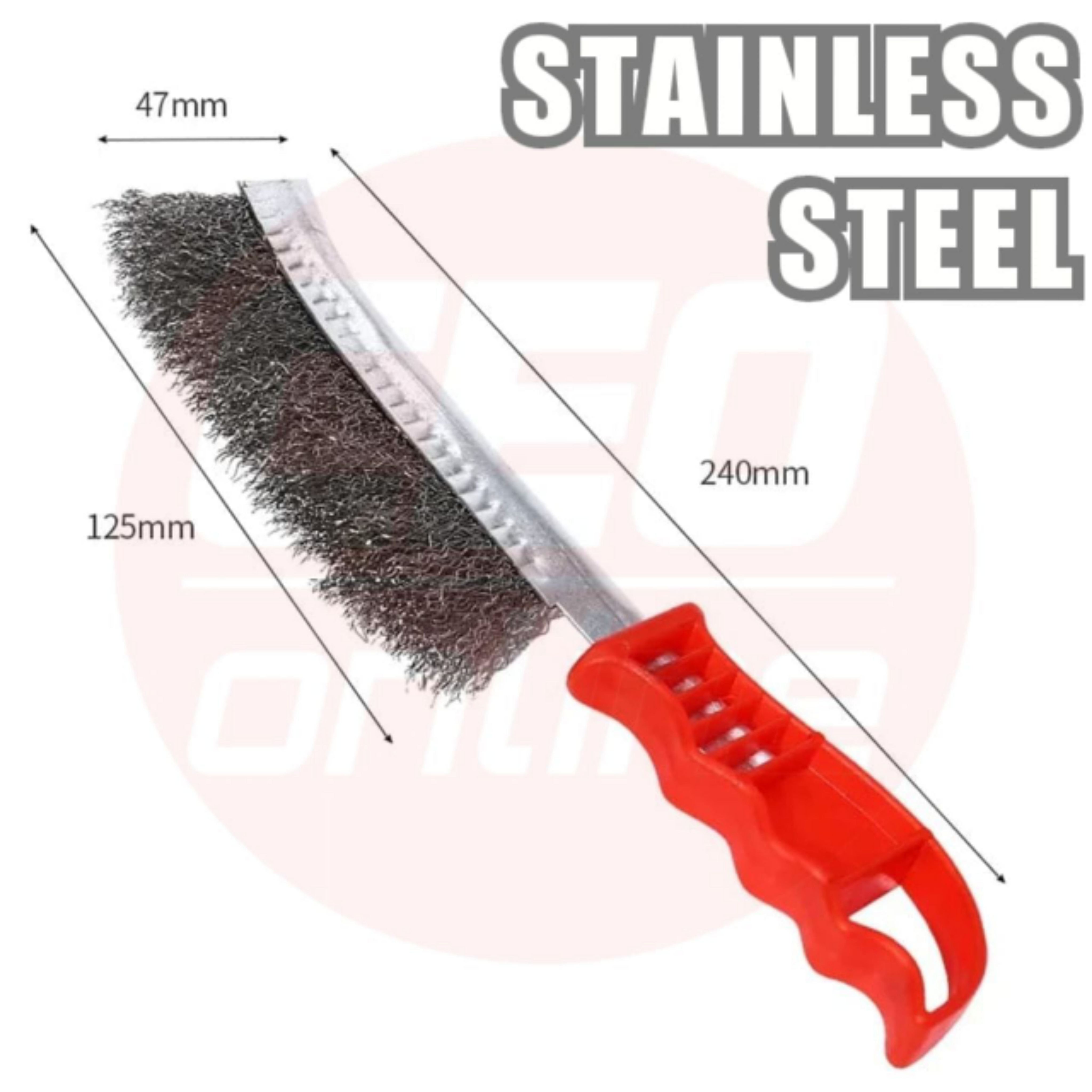 CEO 🇲🇾 Brass Wire Brush Berus Besi Berus Tembaga Brass / Stainless ...