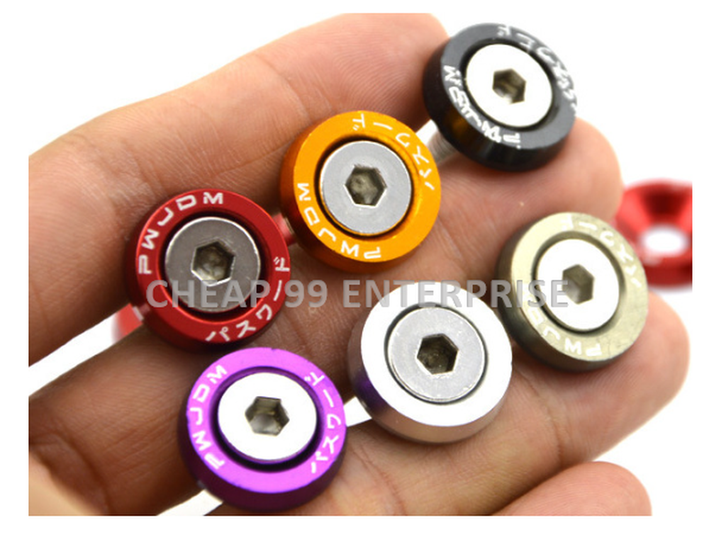 1pack(10pcs) Alloy M6 x 10mm Stainless Steel Screw Skru with washer ...
