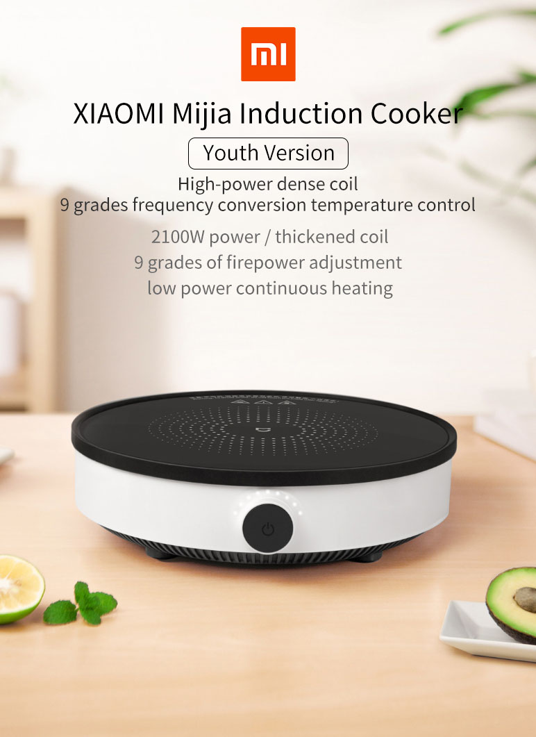 Xiaomi Mijia Smart Induction Cooker V2 works with Mi Home APP Control ...