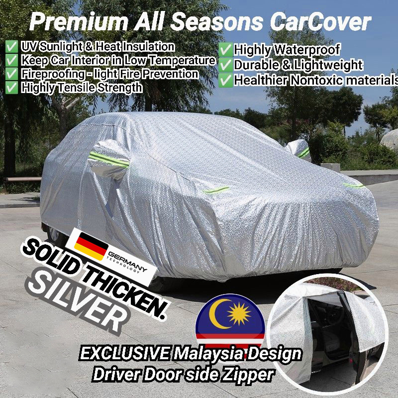 AUTOP New Waterproof Car Cover 3 Layers All Weather Snowproof UV ...