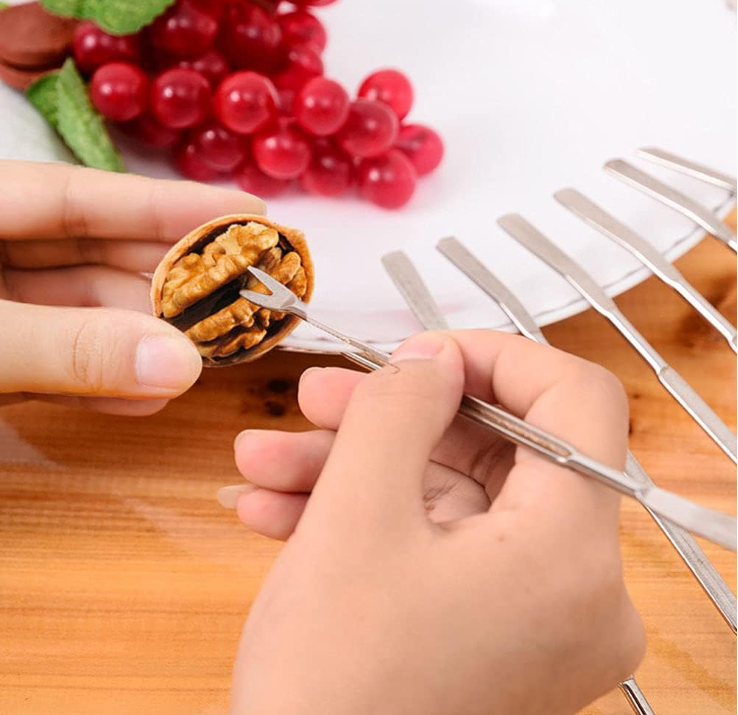 1 Pc Stainless Steel Crab Meat Fork Seafood Removal Lobster Leg Pick ...