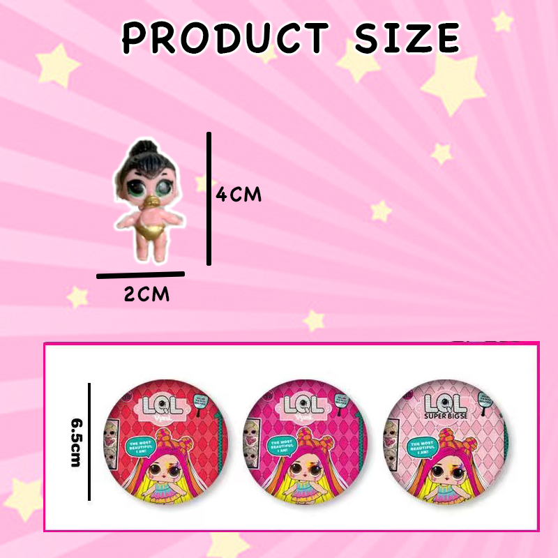 LOL Surprise Ball with Mini Figure Doll and Accessories Blind Surprise ...