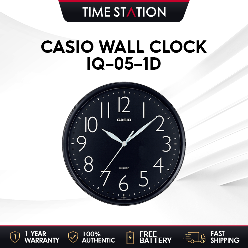 CASIO WALL CLOCK IQ-05/IQ-06 Wall Clock Decoration Jam Dinding Hiasan ...