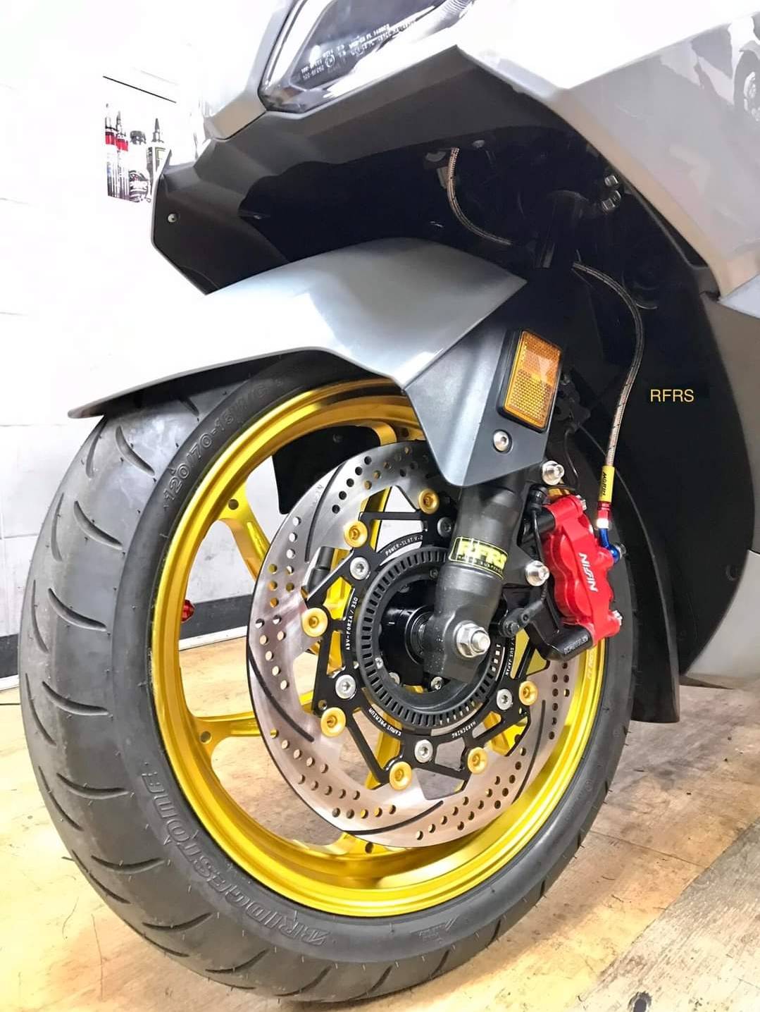 HONDA FORZA 250 FORZA 300 FORZA 350 size 300mm Upgrade Kit FAR BRAKE ...