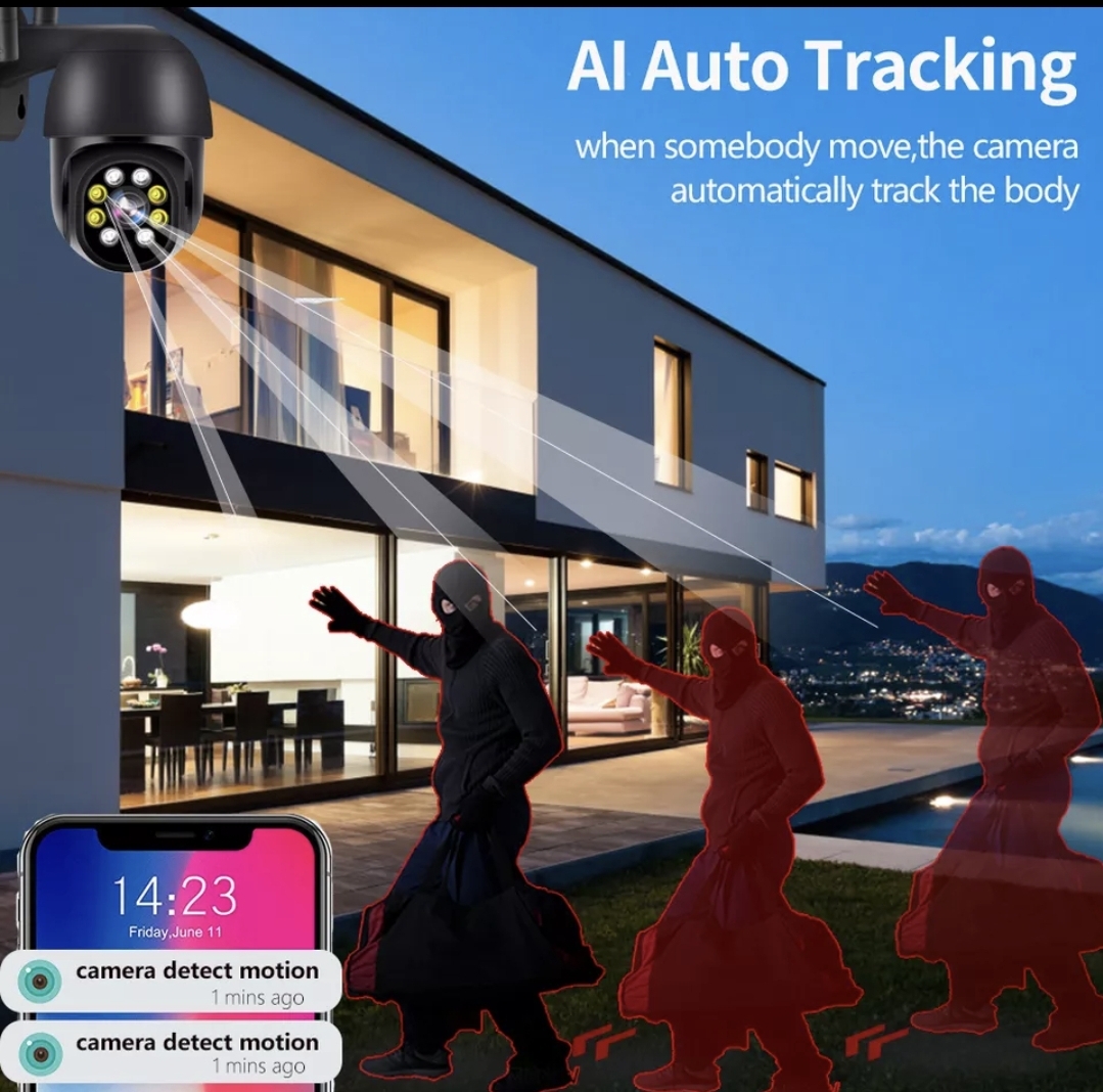 V380 Pro 5MP 2560x1920 / 2MP 1080p Full HD Outdoor Weatherproof PTZ ...
