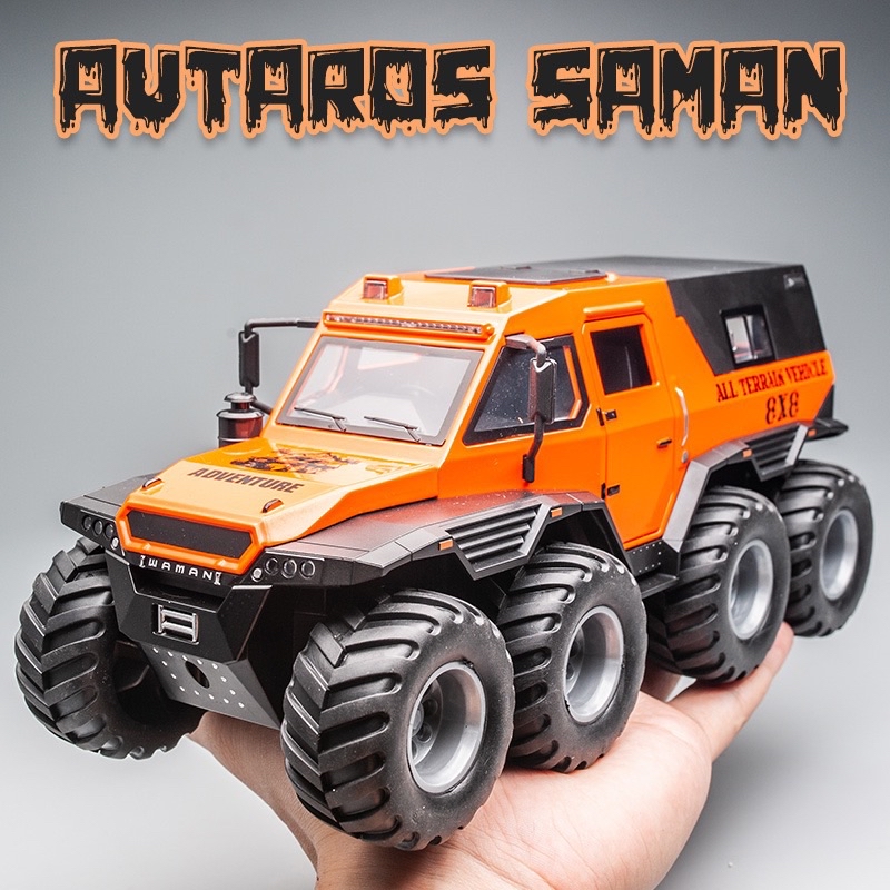 FEO 1/24 Avtoros Shaman ATV 8x8 Truck Diecast Car Model Alloy Car ...