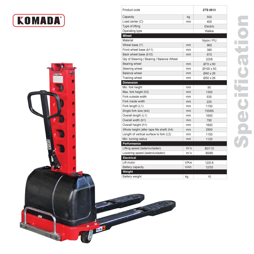 TTF Rack™ (SELF LIFTING STACKER)500KG Self Lifting Stacker Forklift ...
