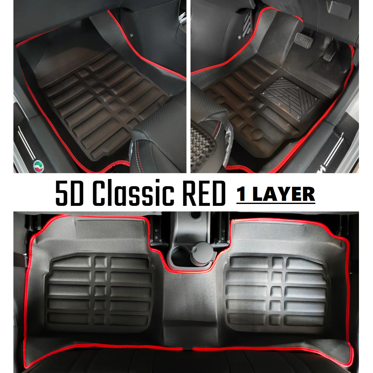[FULL SET] 5D Carpet MITSUBISHI XPANDER 2022-2023 Dr.Mats DIAMOND ...