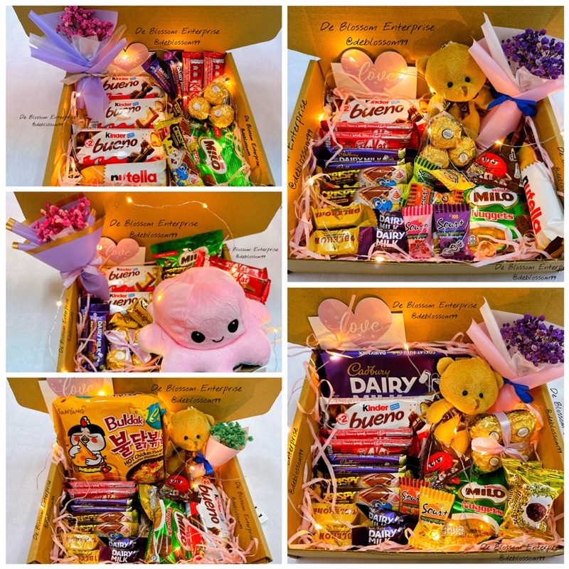 Semua dalam Satu Tema Kotak Hadiah Coklat All in One - Craft Theme ...