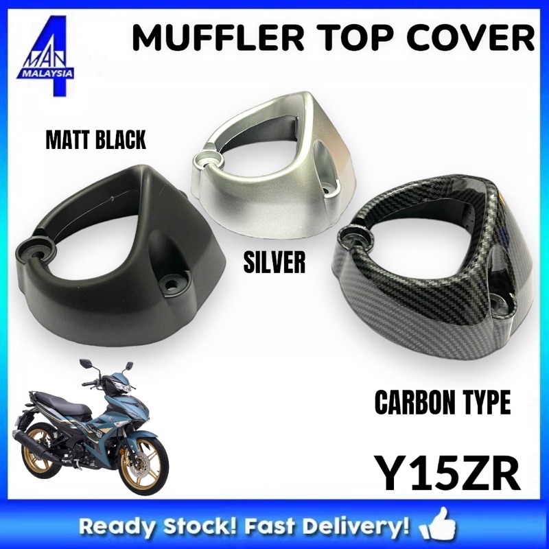 Muffler Exhaust End Cap YAMAHA Y15 V1 V2 Vietnam Exciter YSUKU Y15ZR ...