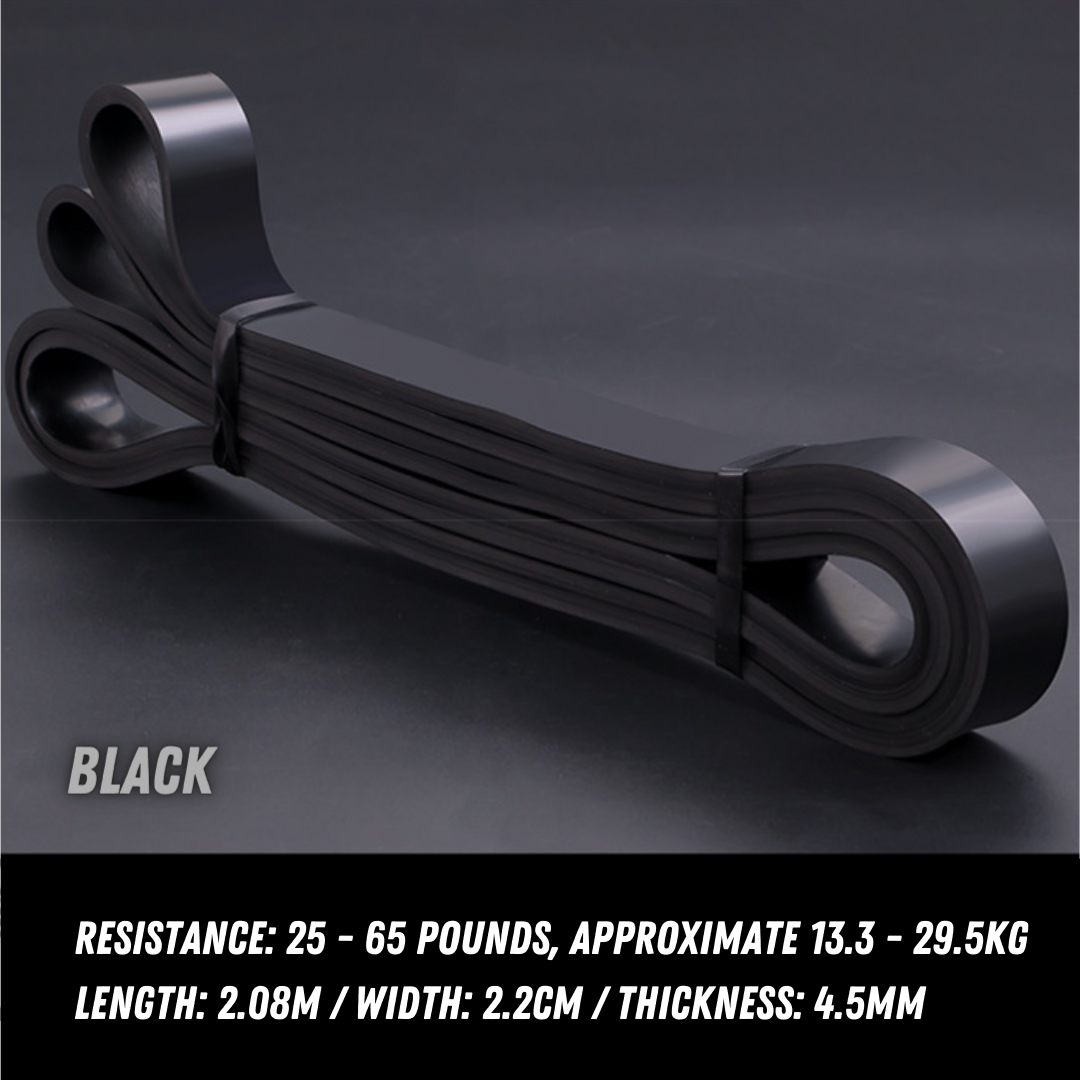 【READY STOCK】Resistance Band/ Natural Latex/ Yoga Elastic Pull Up Band ...