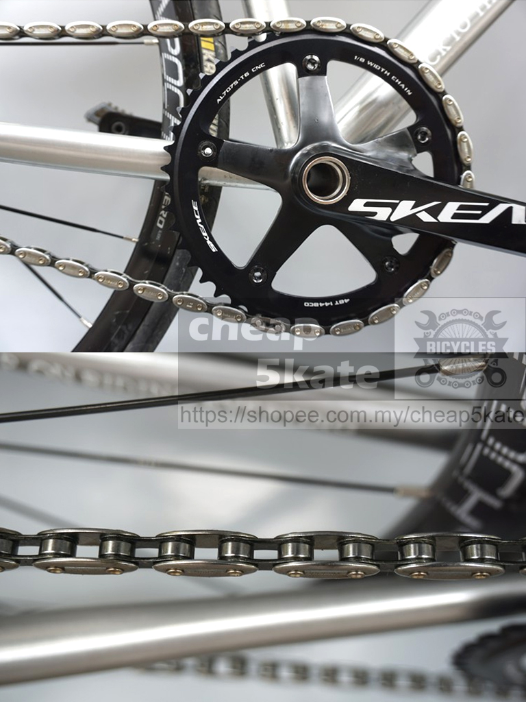 Bicycle Vintage Olive Shape Chain Cycling Bike High End Fixie Chain ...
