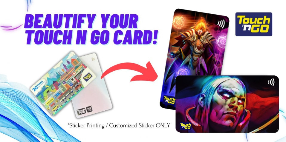Cartoon Cat - Touch n Go Card Sticker Cover / TNG CARD Sticker / Bank ...