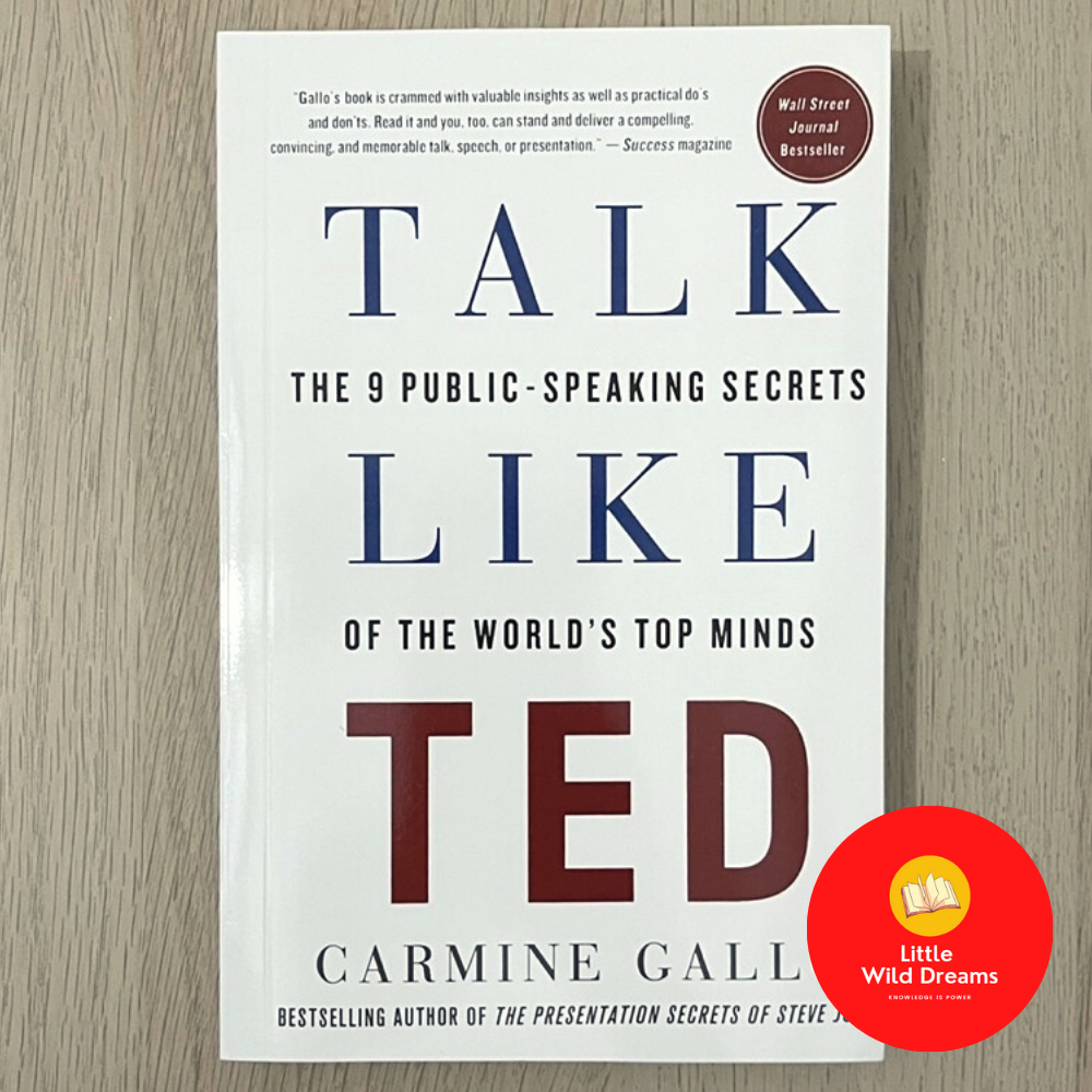 Buku Inggeris : Talk Like TED: The 9 Public-Speaking Secrets of the World's Top Minds Carmine ...